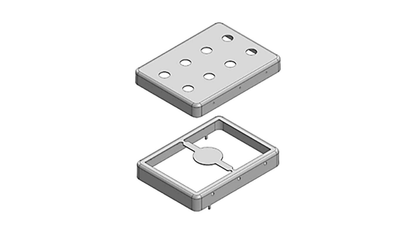MS323-20P | Masach Tech Tin Two Piece Shield, 32.3 x 23.8 x 4.7mm | RS MS323-20P | Masach Tech Tin Two Piece Shield, 32.3 x 23.8 x 4.7mm | RS