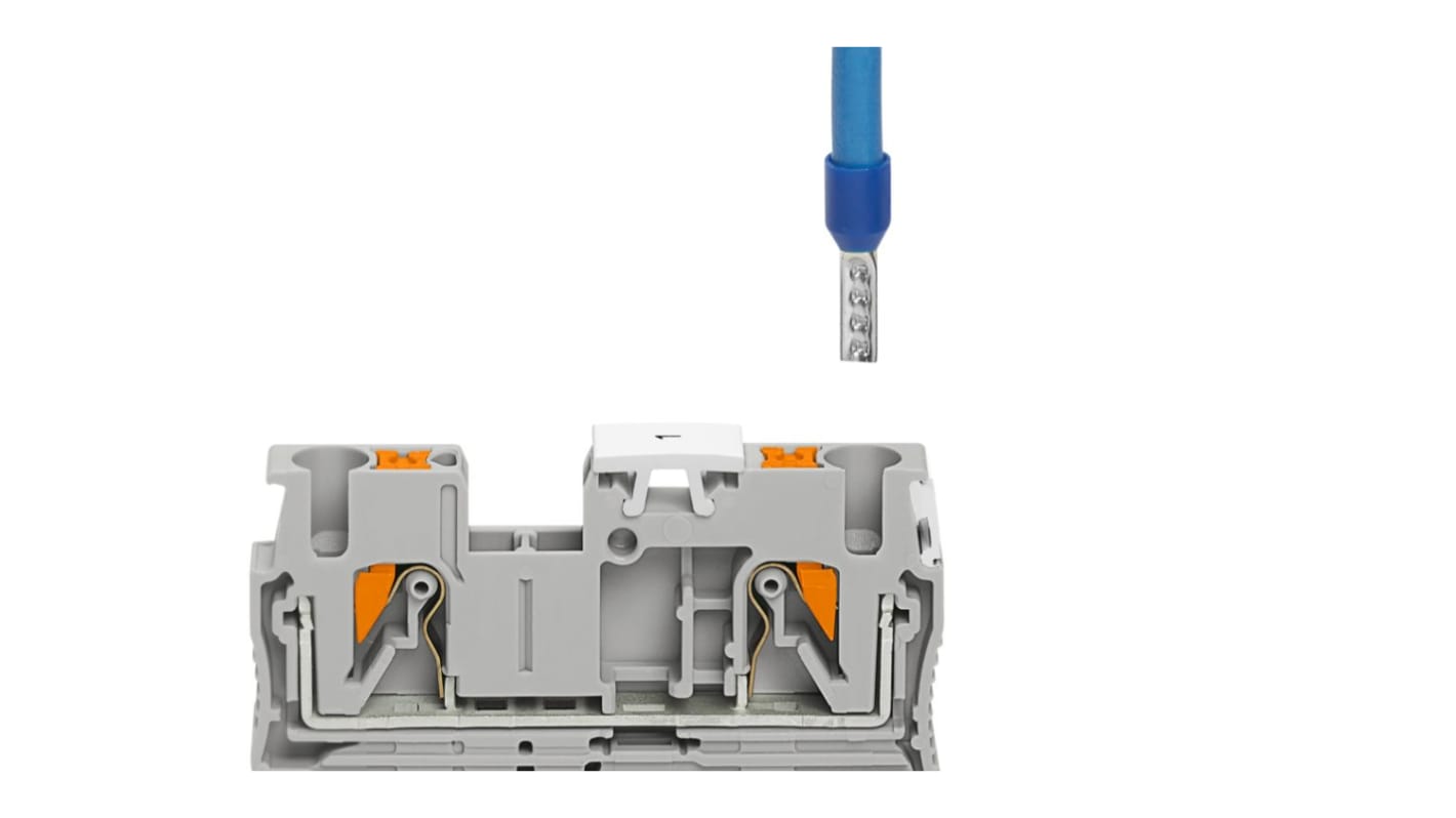 Phoenix Contact3211929 PT 6 Series Component Terminal Block, 10mm² ...