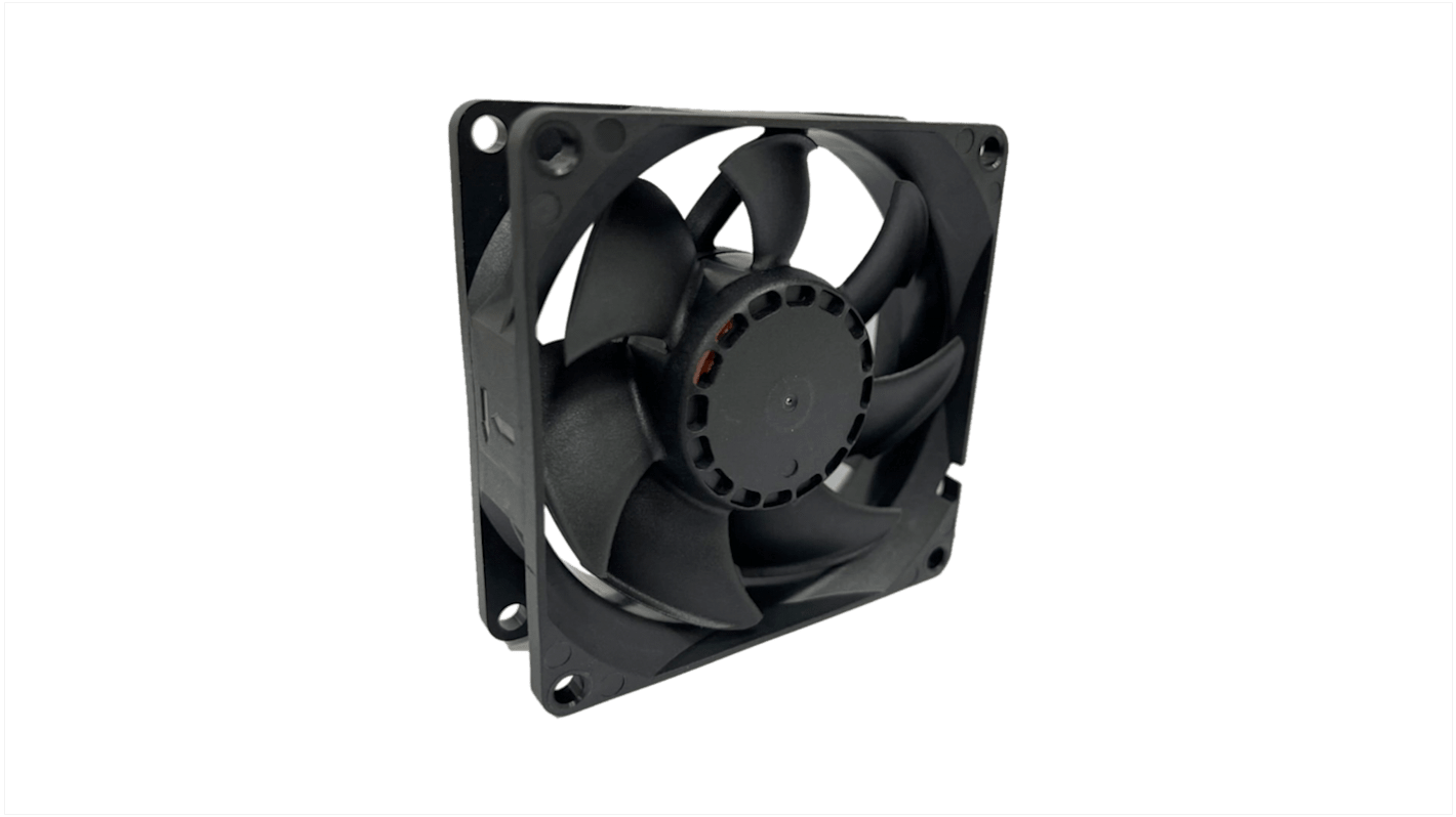 Rs Pro 軸流ファン 電源電圧：24 V Dc Dc 80 X 80 X 25mm Rs