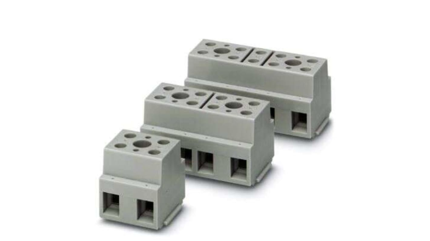 2716716 | Phoenix Contact Terminal Block, 3-Way, 57A, Screw Termination ...