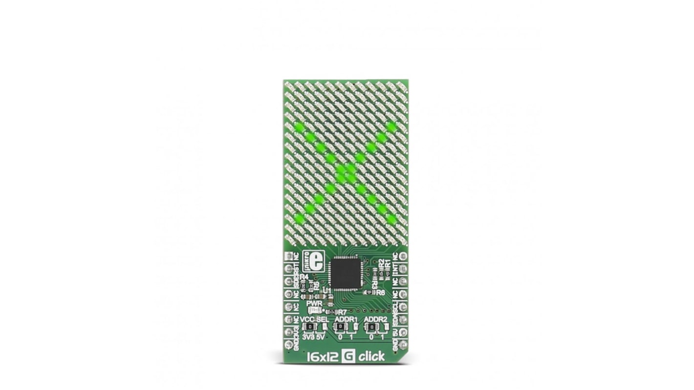 MIKROE-2758 | Narzędzie rozwojowe z kategorii „diody LED”, 16x12 G ... MIKROE-2758 | Narzędzie rozwojowe z kategorii „diody LED”, 16x12 G ...
