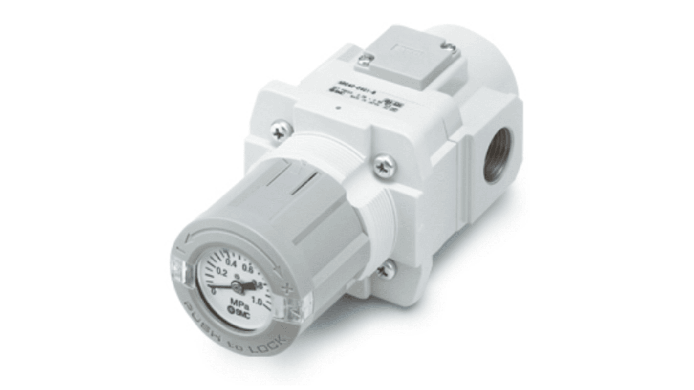 ARG20-F01G1-B | SMC G 1/8 Pneumatic Regulator - 0.2bar to 2bar, 10bar max. input | RS