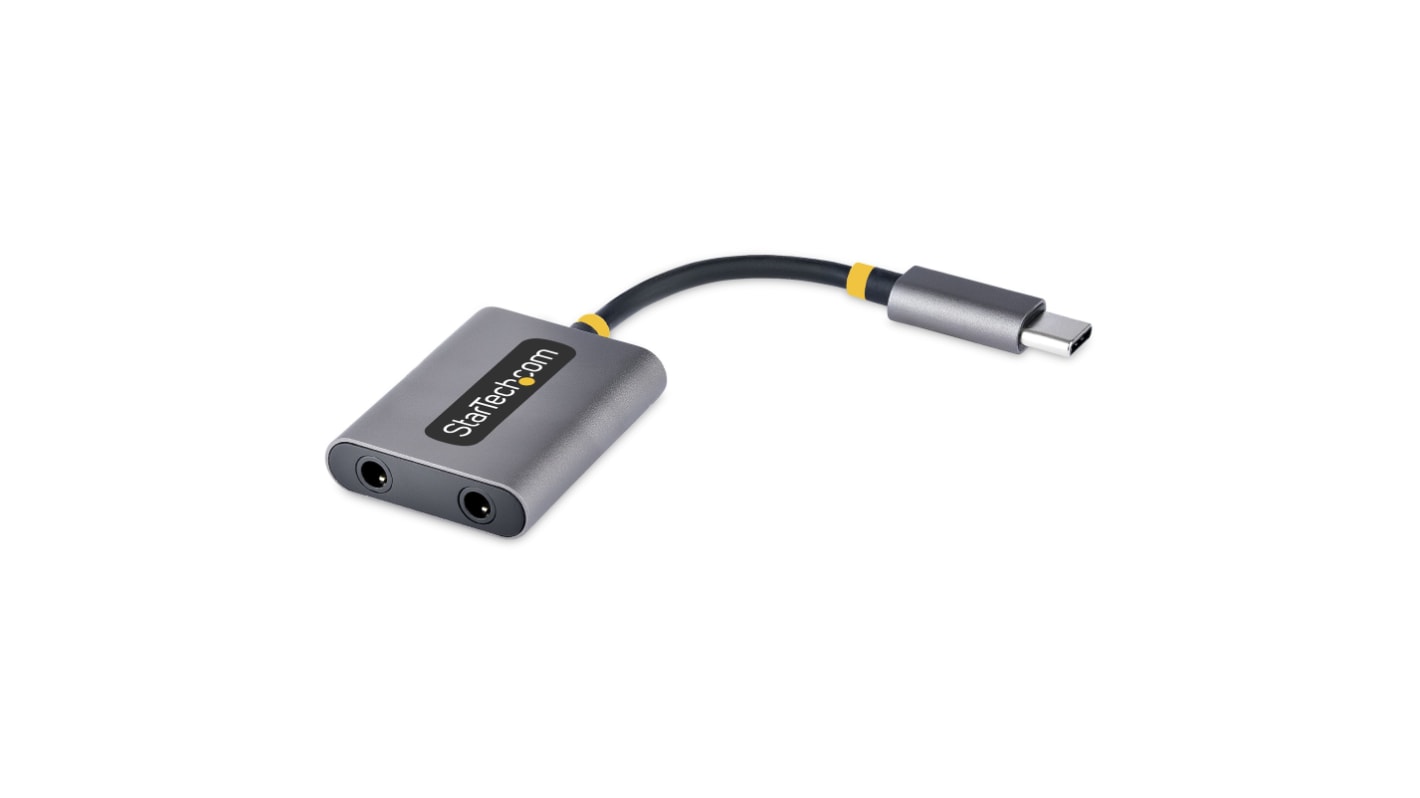 USBC AUDIO SPLITTER StarTech Audio Connector Adapter Male USB C to Female 3.5mm Audio Jack RS