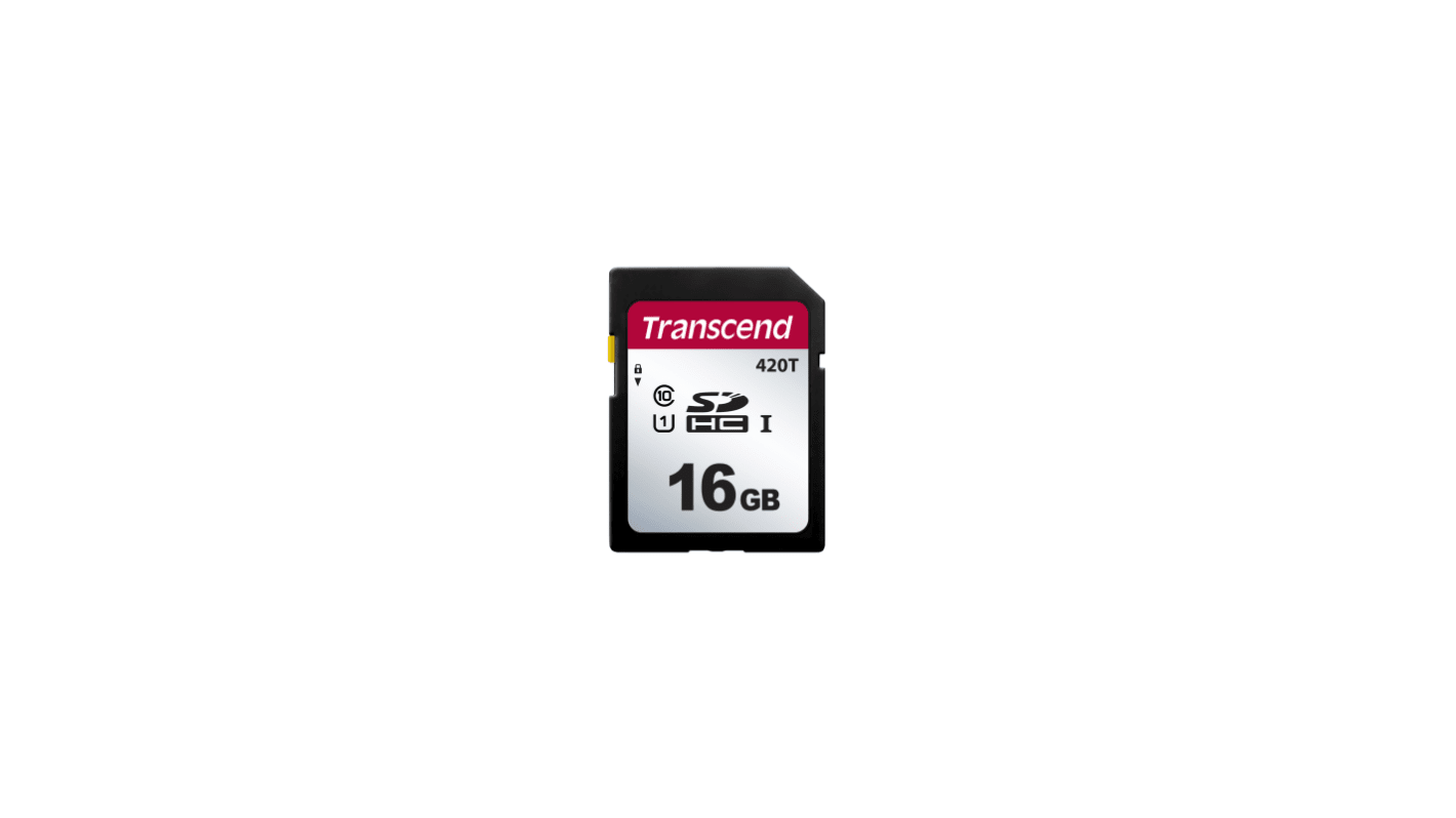 TS16GSDC420T | Transcend 16 GB Industrial SDHC SD Card | RS