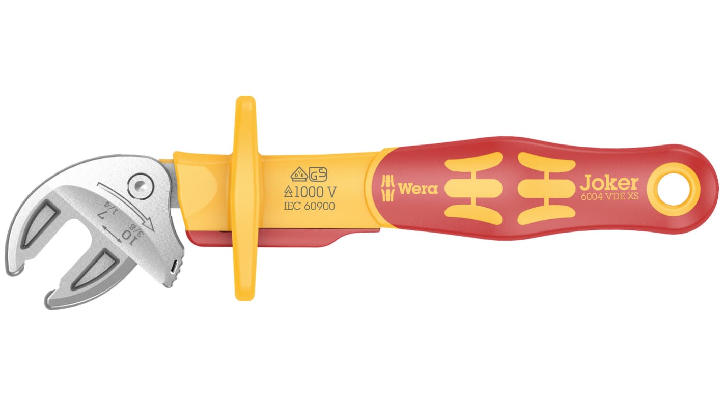 05020150001 Wera Joker Series Spanner 1 4in Imperial 119 mm Overall VDE 1000V RS