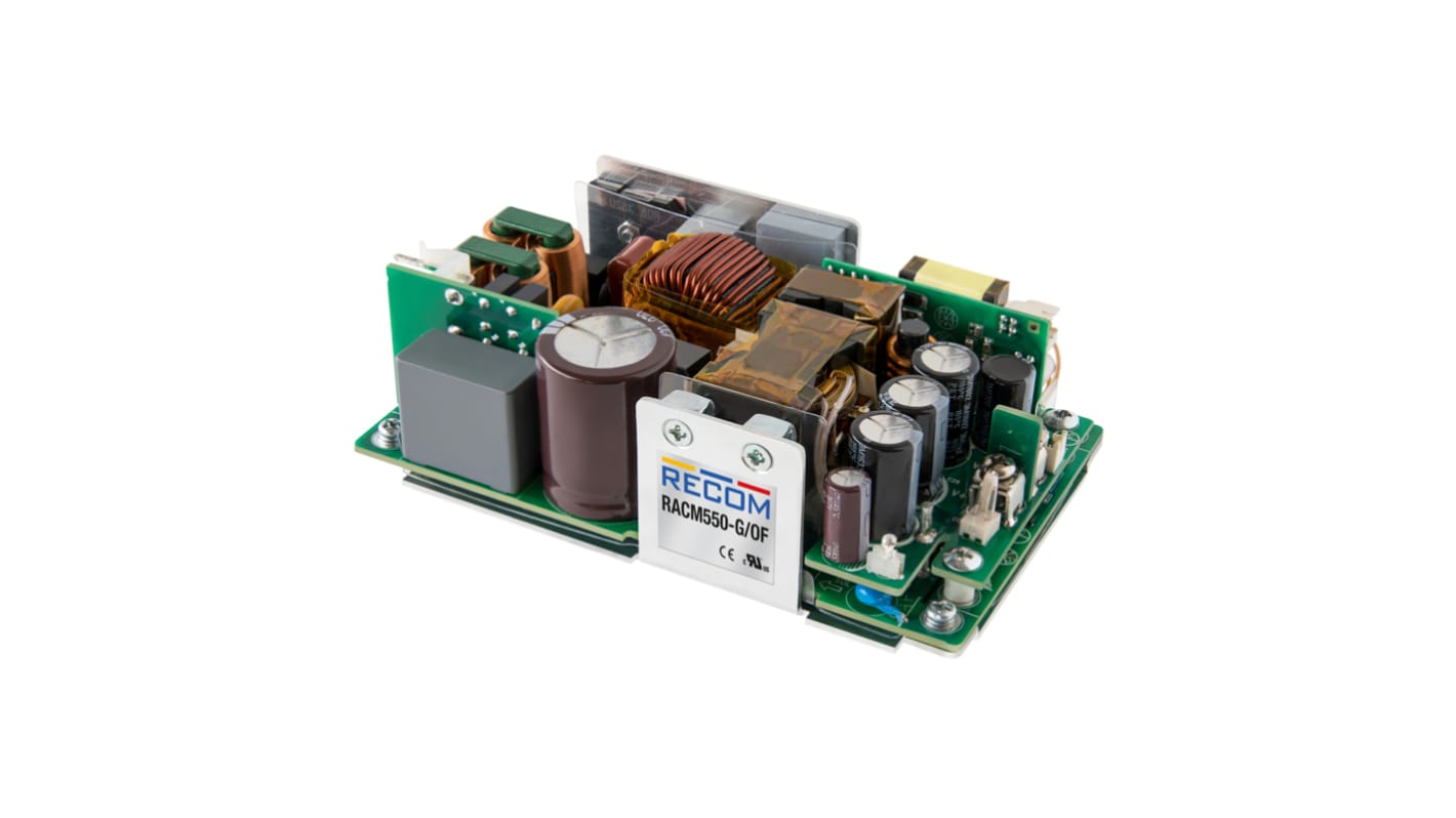 Recom, AC-DC Converter, 24 → 56 V dc, Open Frame 5 Recom, AC-DC Converter, 24 → 56 V dc, Open Frame 5