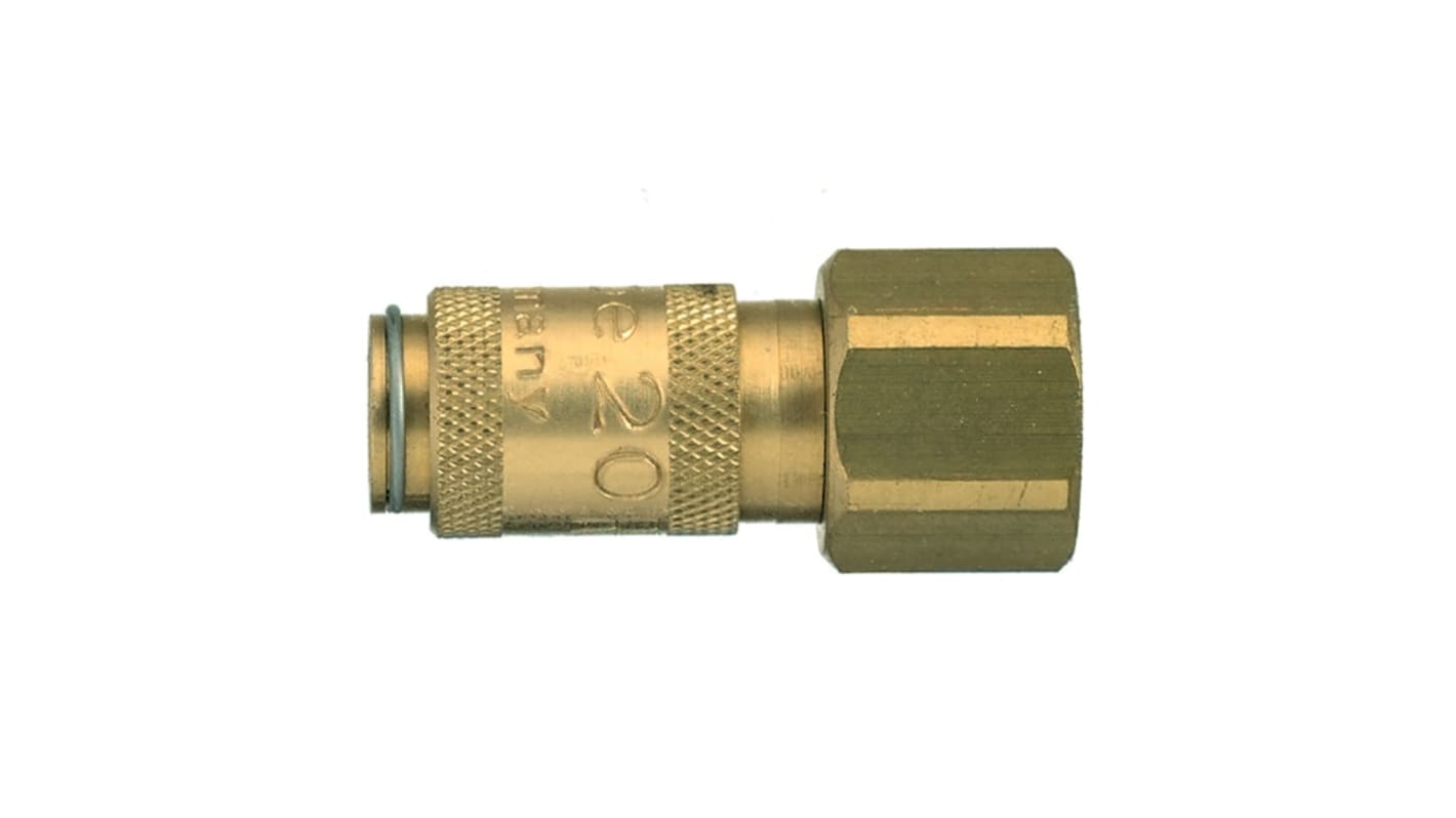 20kbim05mpn Legris Nickel Plated Brass Female Pneumatic Quick Connect