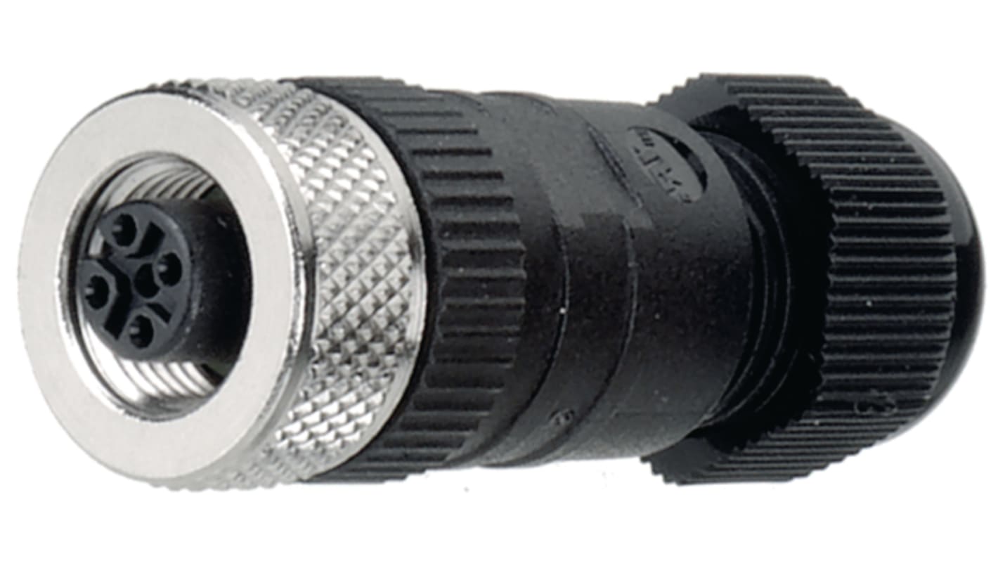 Rkc 5 9 Lumberg Automation Socket 5 Contacts Cable Mount M12 Connector Socket Female