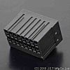 JST 基板用コネクタハウジング 16極 ピッチ：2.5mm 2列 J21DF-16V-KX-L | RS