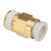 KQ2H06-01S | SMC KQ2 Series, R 1/8 Male, Threaded-to-Tube Connection Style | RS